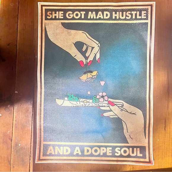 Wall Decor | Shes Got Mad Hustle And A Dope Soul 12x165 Vinyl ...